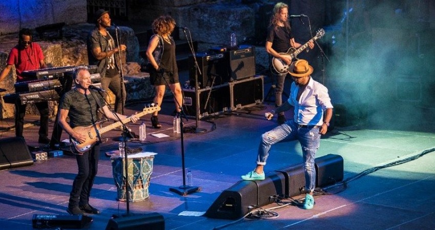 Koncert Stinga w Atenach i Anna Vissi na Summer Nostos Festival ...